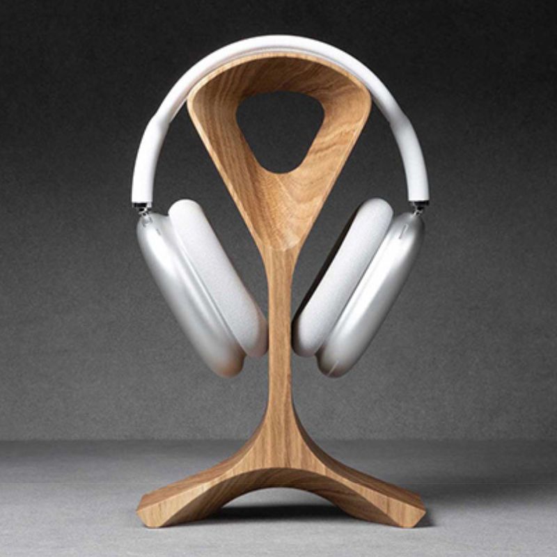 Apple AirPod Pro Max Stand Holder 🎧 Premium Wood Finish