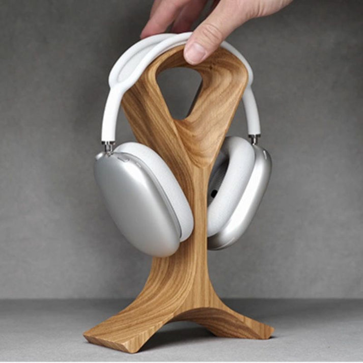 Apple AirPod Pro Max Stand Holder 🎧 Premium Wood Finish