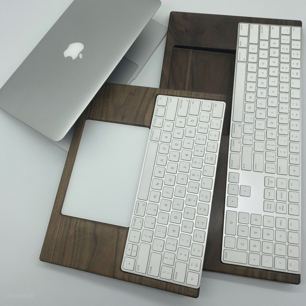 Buy Apple Magic Keyboard Tray Walnut ⌨️🔥 iWoodStore
