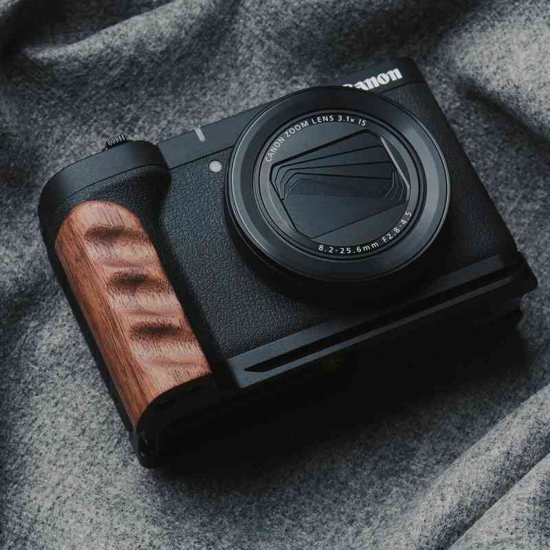 Canon V1 Wooden Hand Grip 🌟 Premium Wood Grip for PowerShot V1 🚚 Free ...