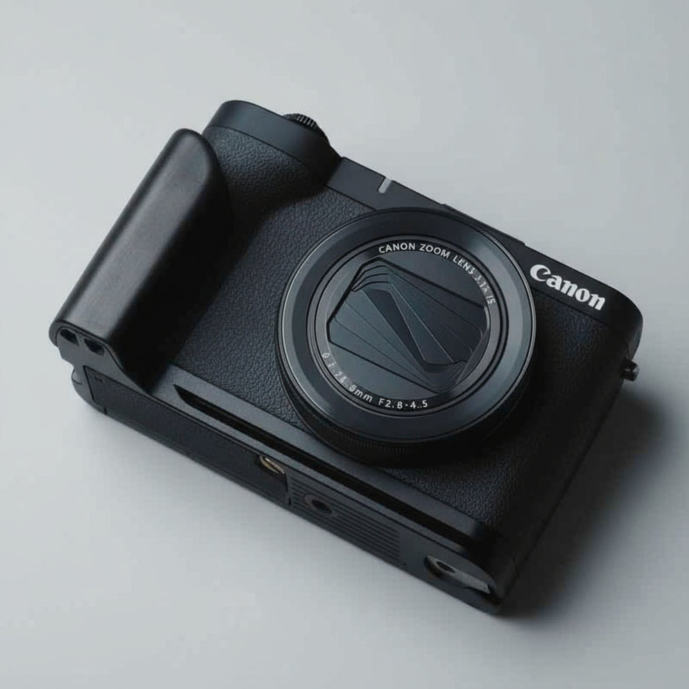 Canon V1 Wooden Hand Grip 🌟 Premium Wood Grip for PowerShot V1 🚚 Free ...