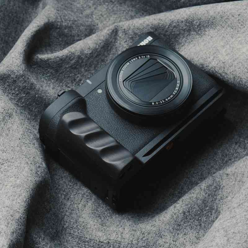 Canon V1 Wooden Hand Grip 🌟 Premium Wood Grip for PowerShot V1 🚚 Free ...