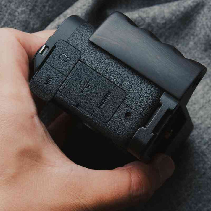 Canon V1 Wooden Hand Grip 🌟 Premium Wood Grip for PowerShot V1 🚚 Free ...