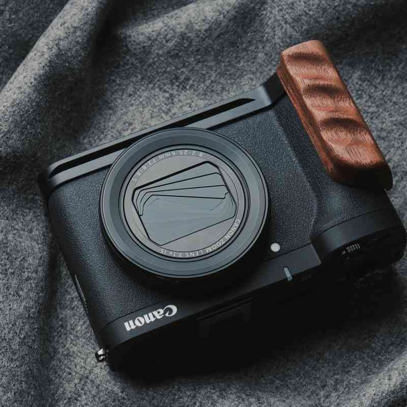 Canon V1 Wooden Hand Grip 🌟 Premium Wood Grip for PowerShot V1 🚚 Free ...
