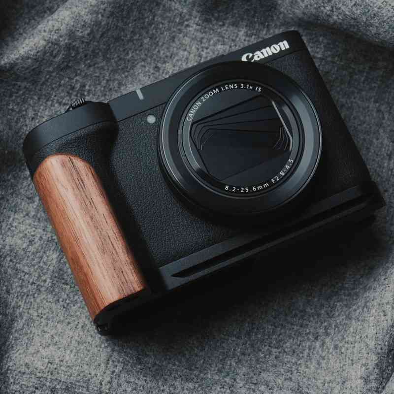 Canon V1 Wooden Hand Grip 🌟 Premium Wood Grip for PowerShot V1 🚚 Free ...