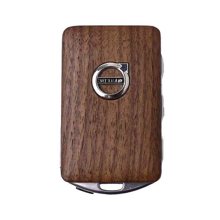 Volvo Car Key Wooden Case Cover Fob with Wristlet 🚗 🌳 🔑