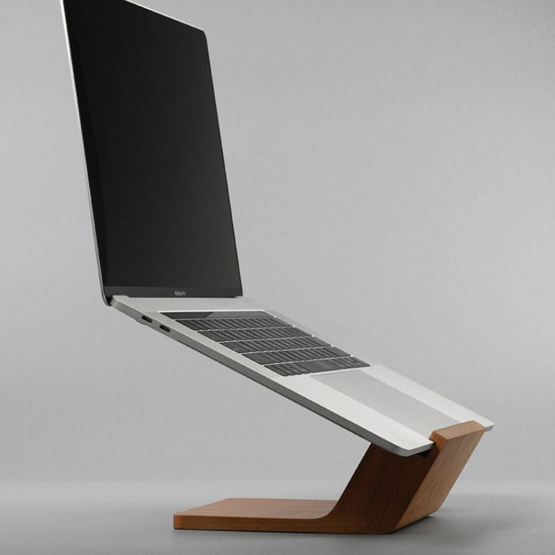 Wooden Macbook Stand 💻 Handcrafted Designer Macbook Stand
