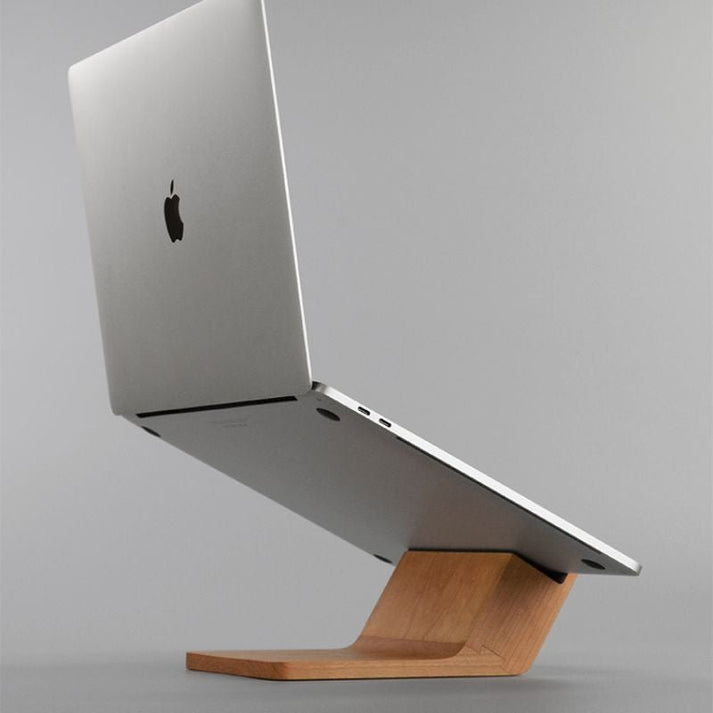 Wooden Macbook Stand 💻 Handcrafted Designer Macbook Stand