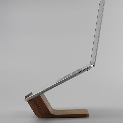 Wooden Macbook Stand 💻 Handcrafted Designer Macbook Stand