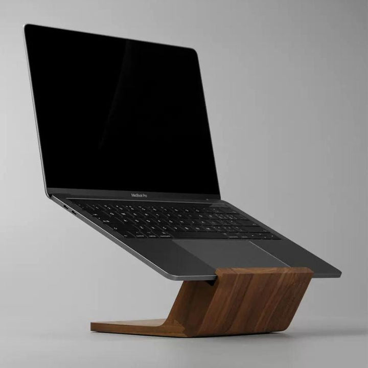 Wooden Macbook Stand 💻 Handcrafted Designer Macbook Stand