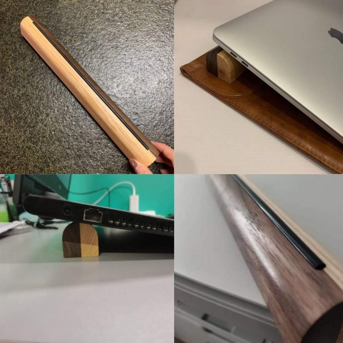 Dual Color Laptop Stand for Home and Office Desk Setup