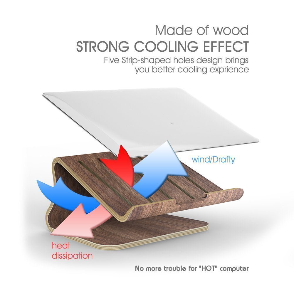 Elevated Laptop Riser Stand