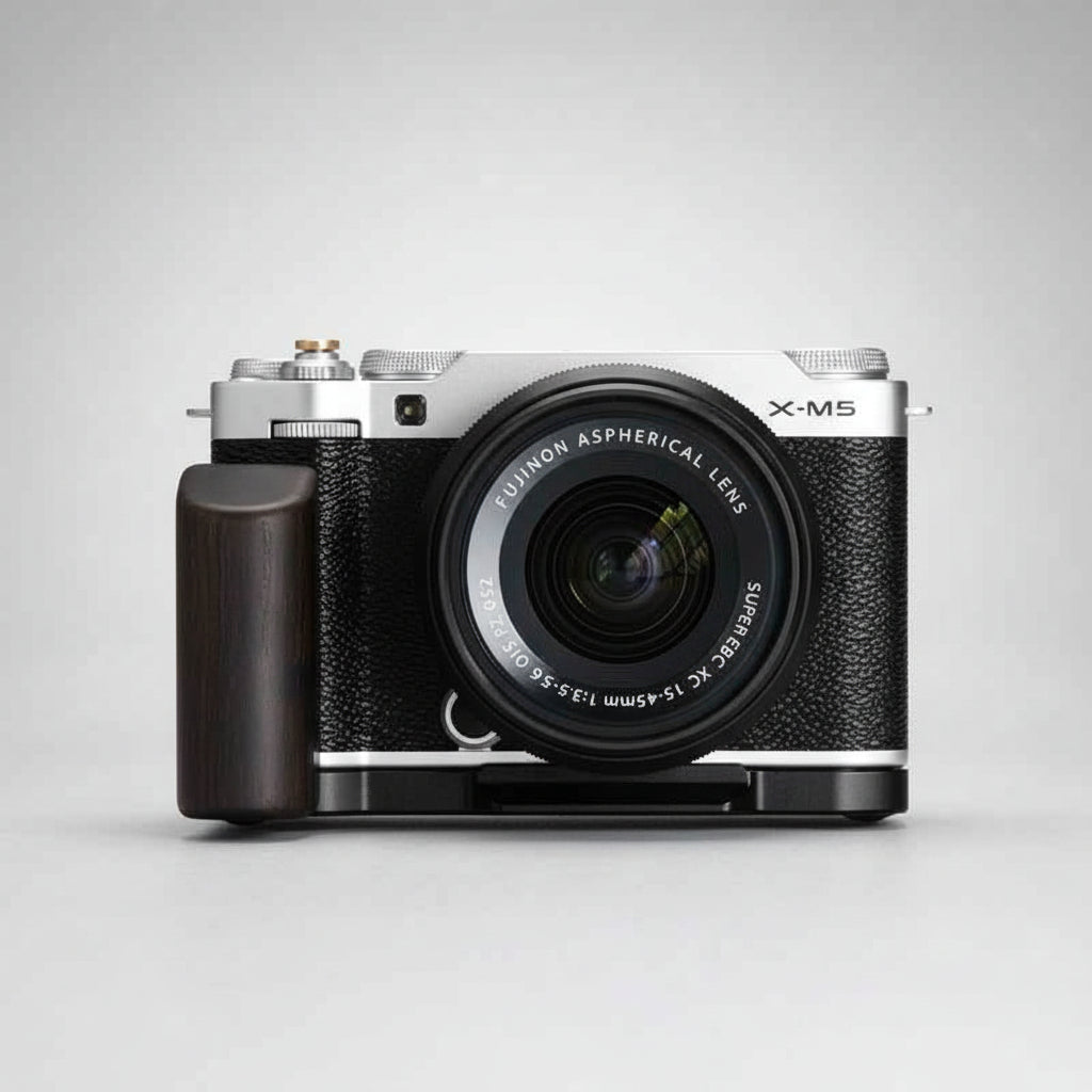 Extended Fuji XM5 X-M5 Grip Large Hand MS Design