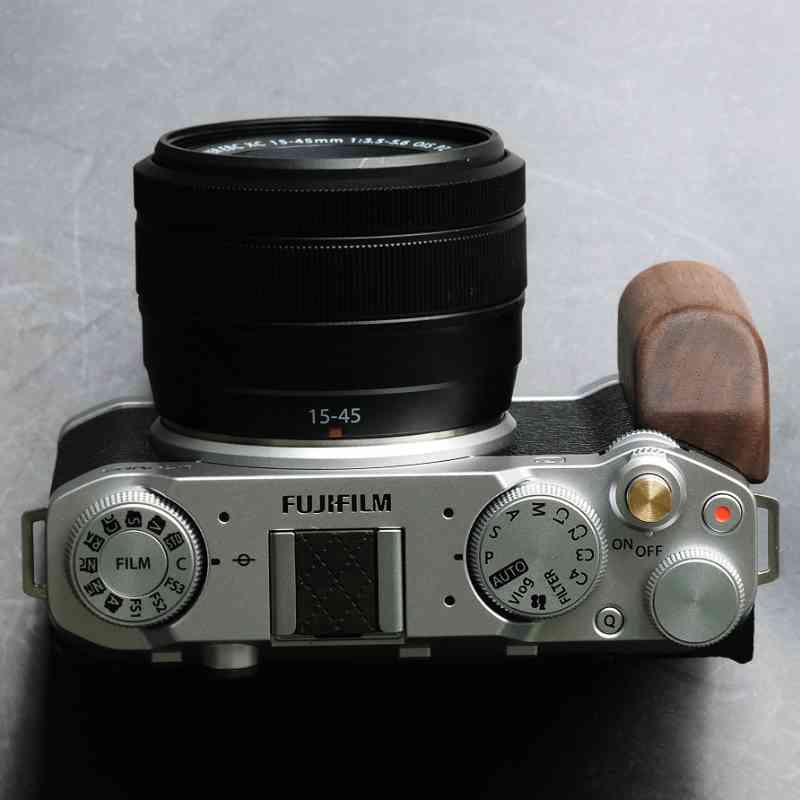 Extended Fuji XM5 X-M5 Grip Large Hand MS Design