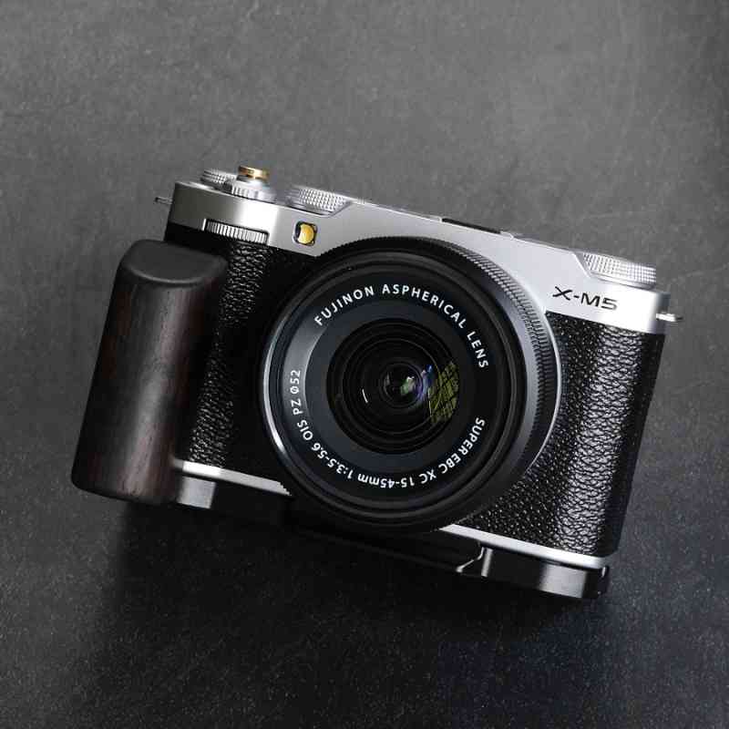 Extended Fuji XM5 X-M5 Grip Large Hand MS Design