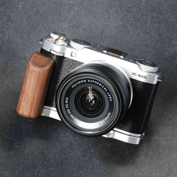Extended Fuji XM5 X-M5 Grip Large Hand MS Design