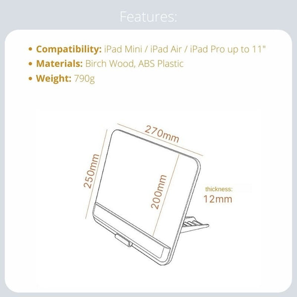 Foldable iPad Stand with Wrist Rest ️ Free Shipping