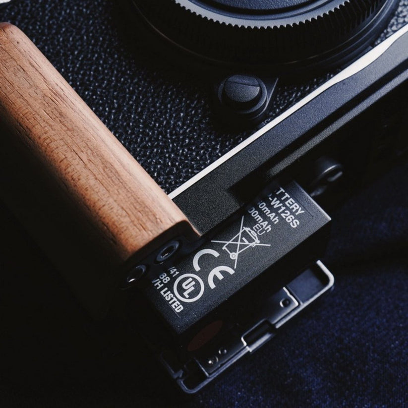Buy Fuji X-E4 Wooden Hand Grip (XE4) on iWoodStore 📷