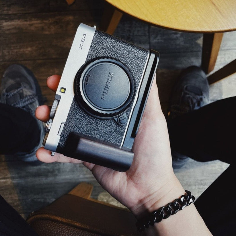 Buy Fuji X-E4 Wooden Hand Grip (XE4) on iWoodStore 📷
