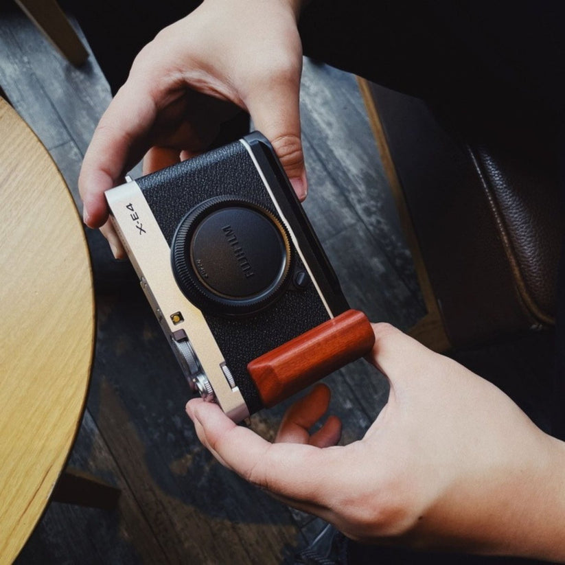Buy Fuji X-E4 Wooden Hand Grip (XE4) on iWoodStore 📷