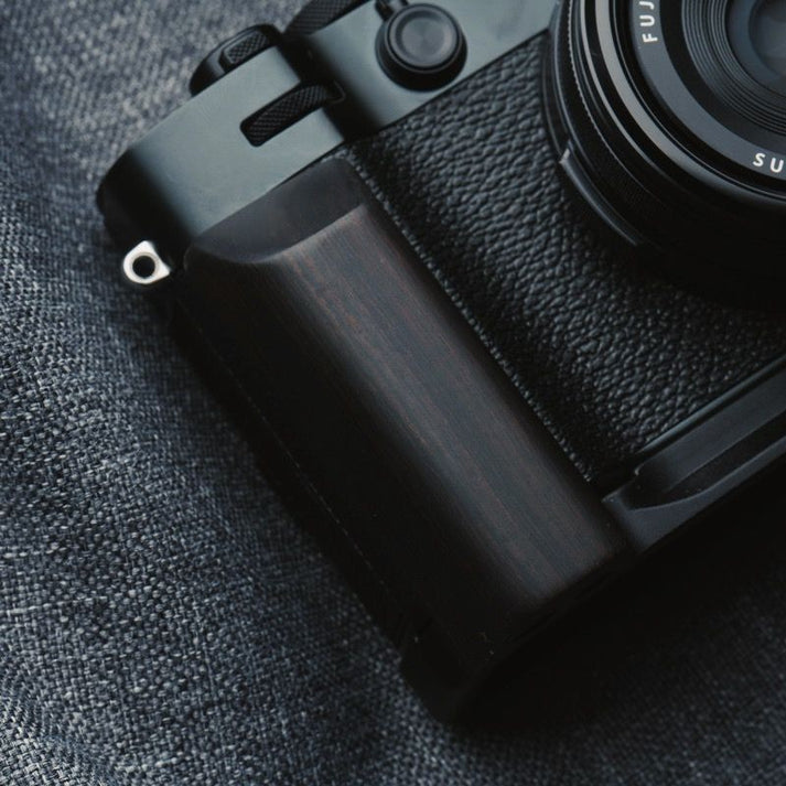 Wooden Fujifilm X100VI Grip 📷 Enhanced Handling Experience