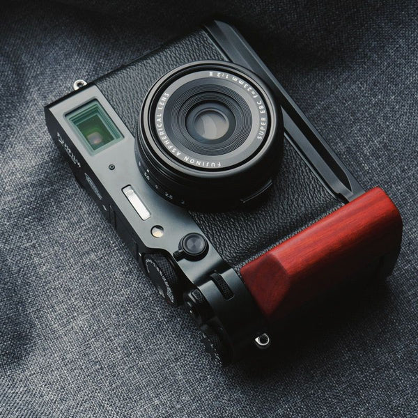 Wooden Fujifilm X100VI Grip 📷 Enhanced Handling Experience