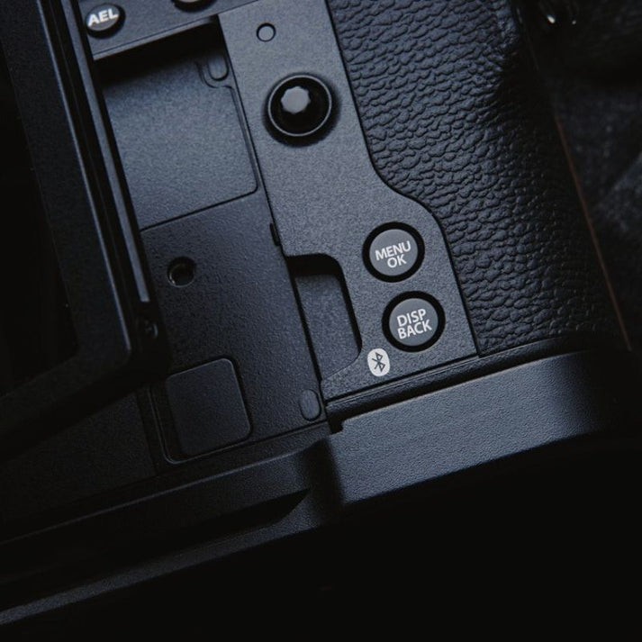 Fuji XS20 Hand Grip - Premium Wood & Aluminum Alloy Base