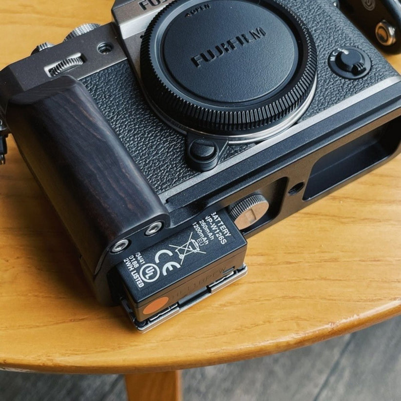 Fuji XT30 XT20 XT30II Hand Grip 📷 Real Wood 🌳 iWoodStore