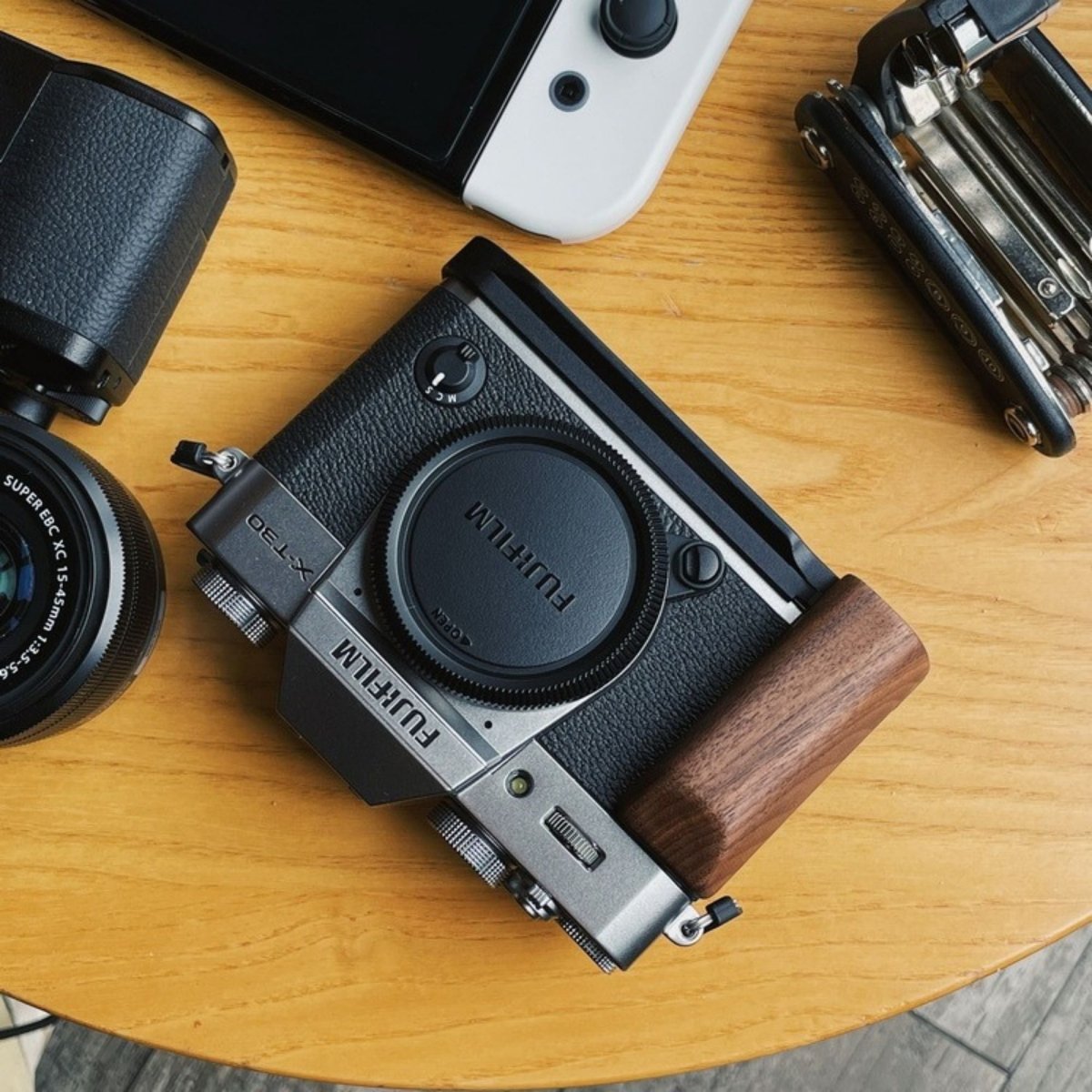 Fuji XT30 XT20 XT30II Hand Grip 📷 Real Wood 🌳 iWoodStore