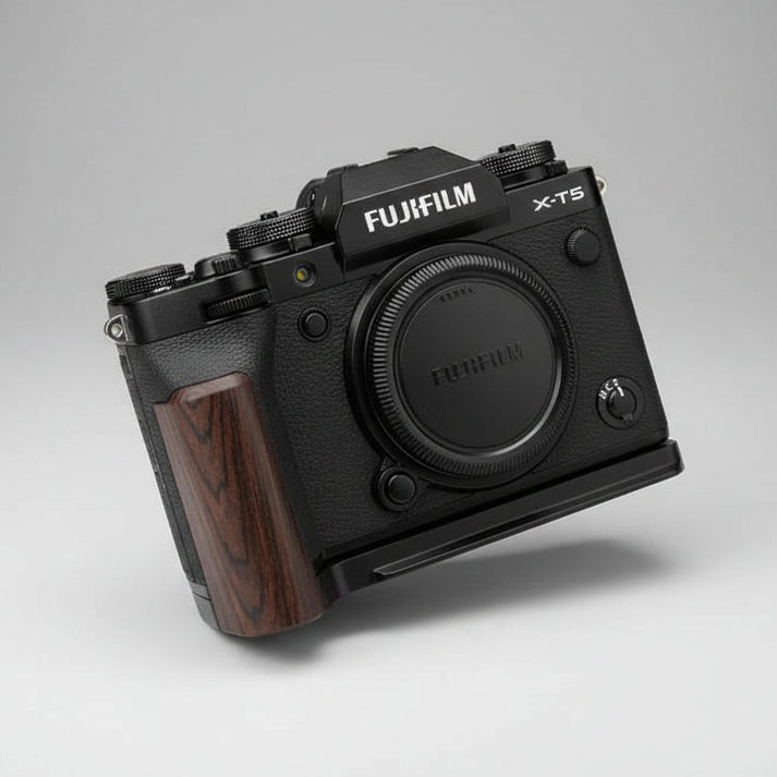 Handcrafted Wood Fuji XT5 Grip 📷 iWoodStore.com 🔥