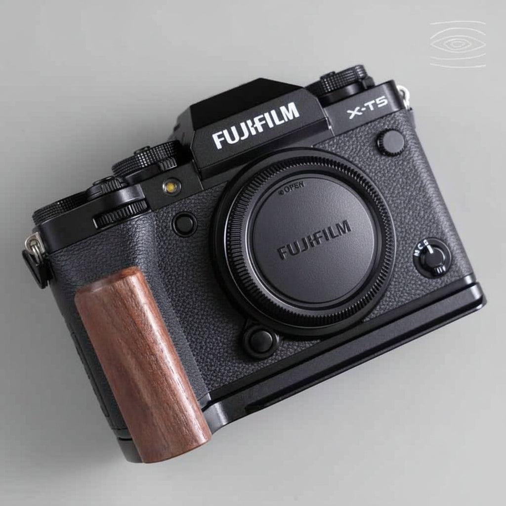 Handcrafted Wood Fuji XT5 Grip 📷 iWoodStore.com 🔥