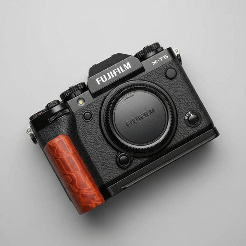 Handcrafted Wood Fuji XT5 Grip 📷 iWoodStore.com 🔥