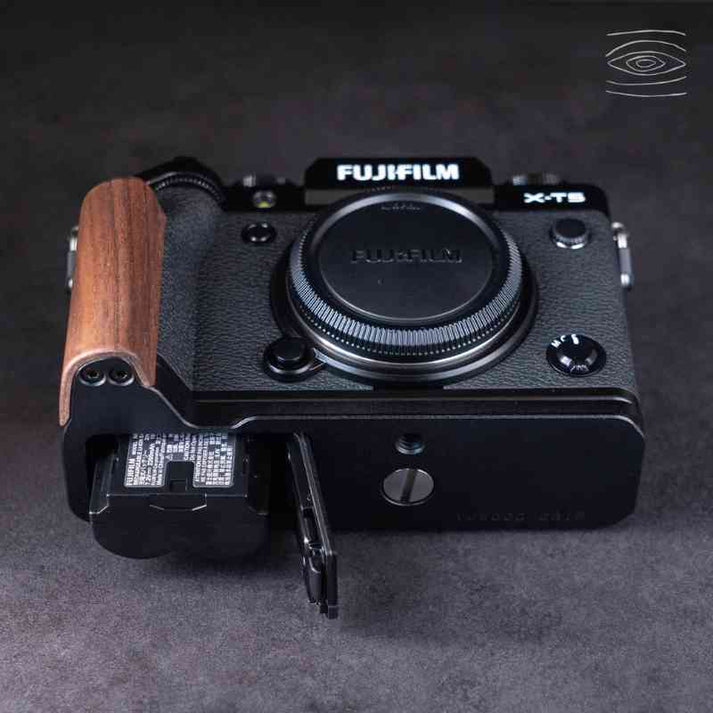 Handcrafted Wood Fuji XT5 Grip 📷 iWoodStore.com 🔥