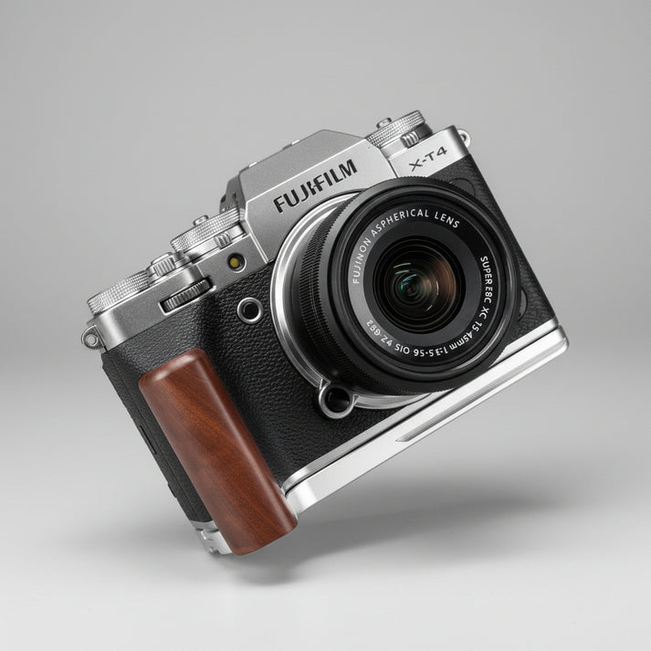 Handcrafted Wood Fuji XT5 Grip 📷 iWoodStore.com 🔥