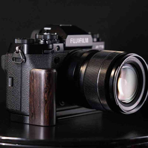 Handcrafted Wood Fuji XT5 Grip 📷 iWoodStore.com 🔥