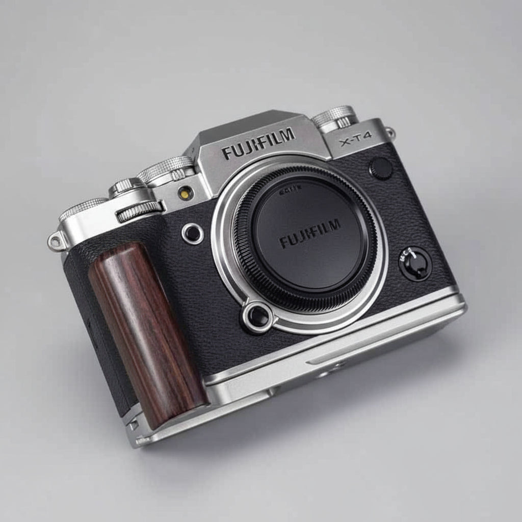 Handcrafted Wood Fuji XT5 Grip 📷 iWoodStore.com 🔥