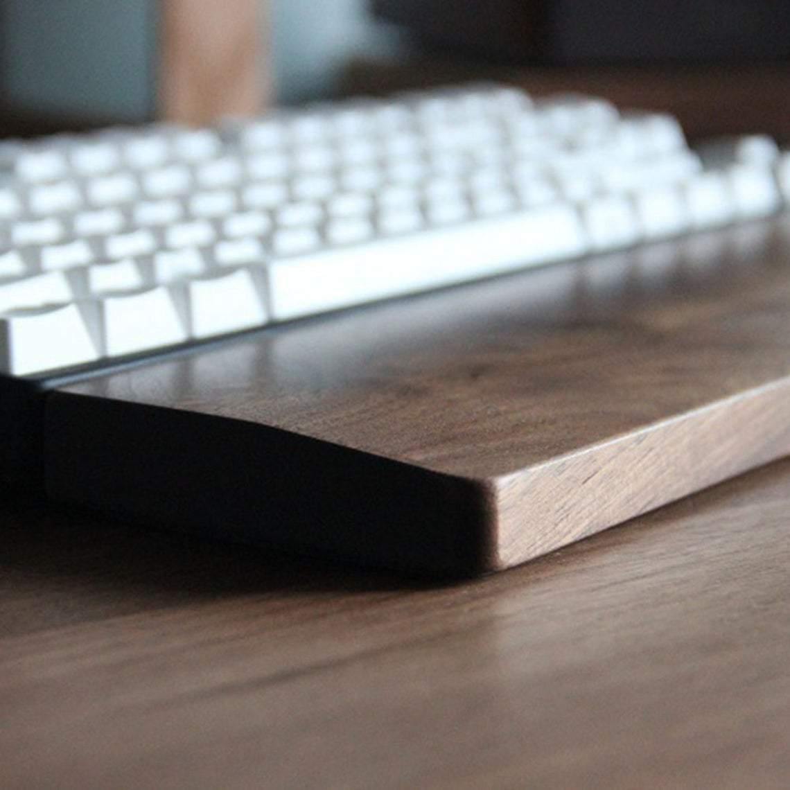 Wooden Keyboard Wrist Rest for Comfort and Support ⌨️
