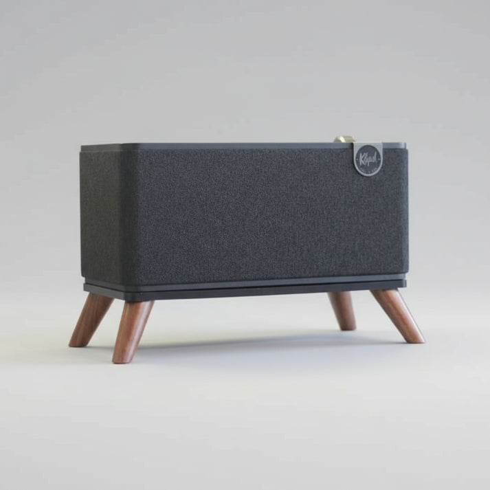 Klipsch Speaker Stand for Desk - Premium Walnut Construction