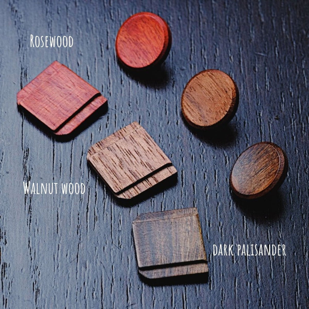 Leica M10 M10-P M9 Hot Shoe Cover Shutter Button Wooden Set