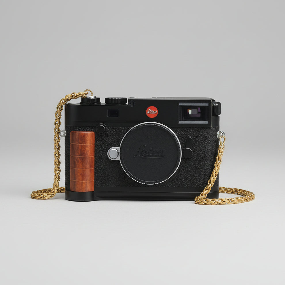 Leica M10 Wooden Grip for Camera Comfort & Stability 📷🔥