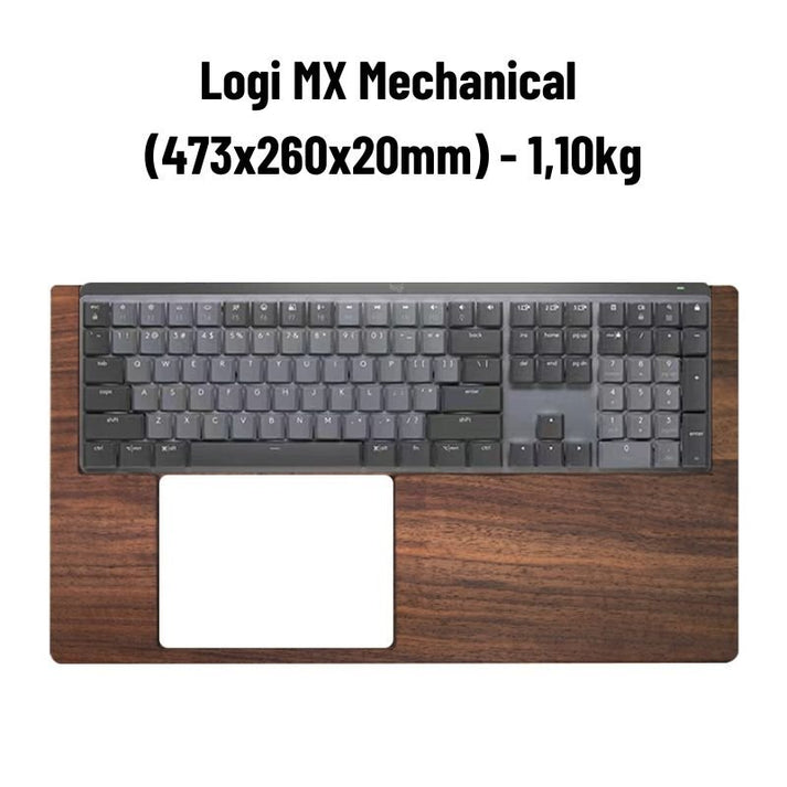 Logitech MX Keyboard Tray for - Magic TrackPad and Palm Rest