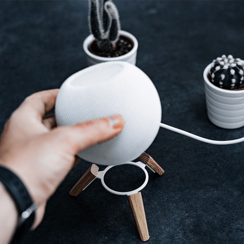Wooden HomePod Mini Stand - Premium Apple HomePod Stands 🔈