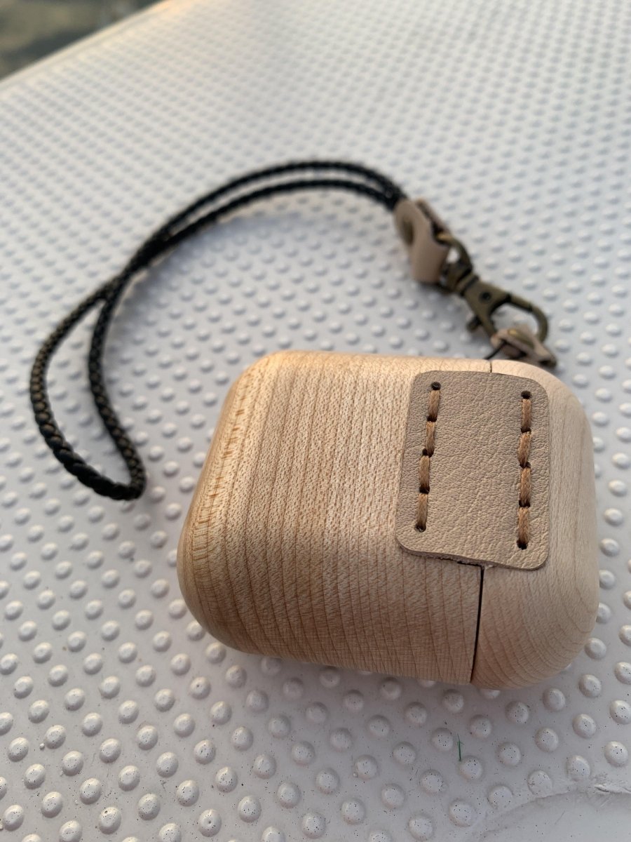 Maple Wood AirPod 1/2 Case