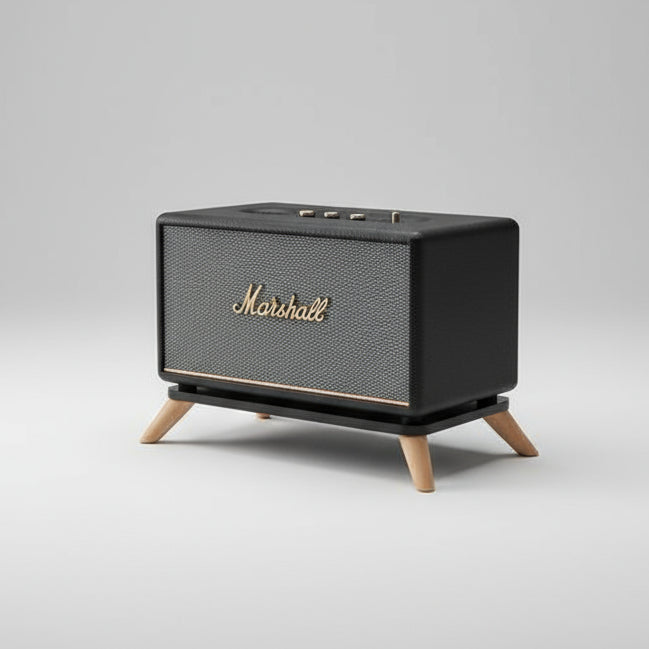 Speaker Stand for Desk - Wooden Stand for Marshall Speakers