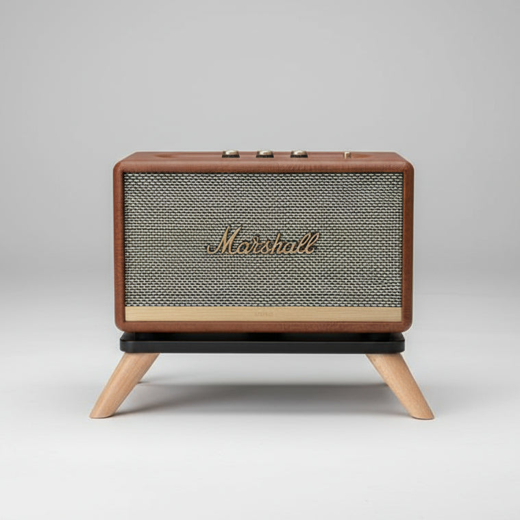 Speaker Stand for Desk - Wooden Stand for Marshall Speakers