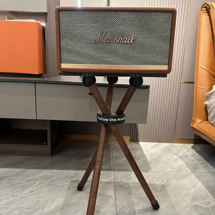 Marshall Speaker Stand Holder - Customizable Wood Finish
