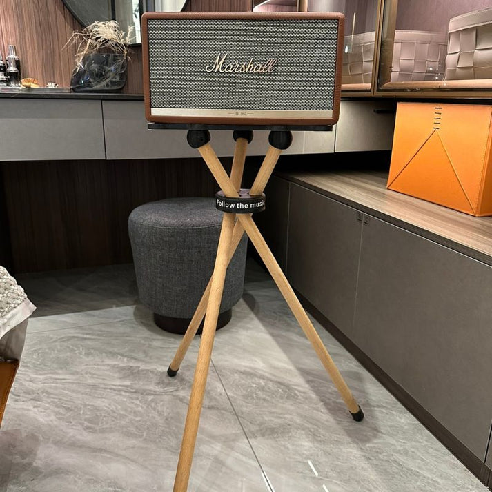 Marshall Speaker Stand Holder - Customizable Wood Finish