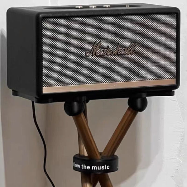 Marshall Speaker Stand Holder - Customizable Wood Finish