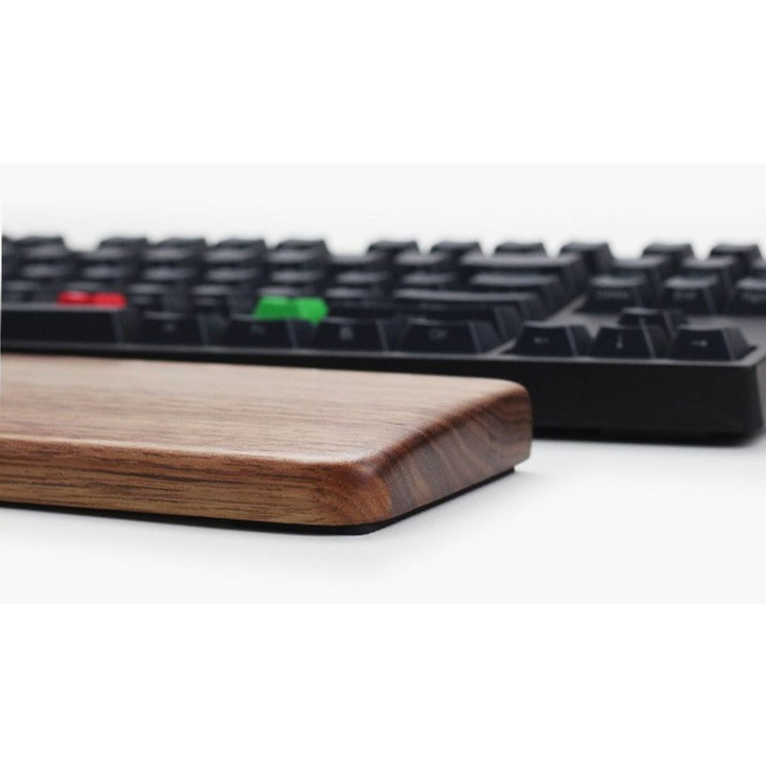 Walnut Wooden Keyboard Wrist Rest for Mechanical Keyboards
