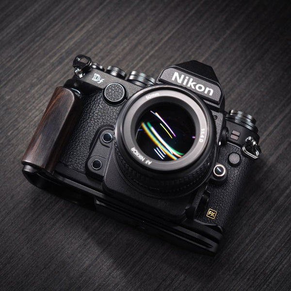Nikon Df Handgrip - Luxurious Wooden Grip YW Edition